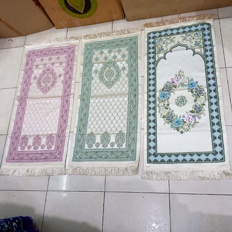 Jual Sajadah Turki Sejadah Bordir Mewah Handmade Khas Turkey kualitas ...