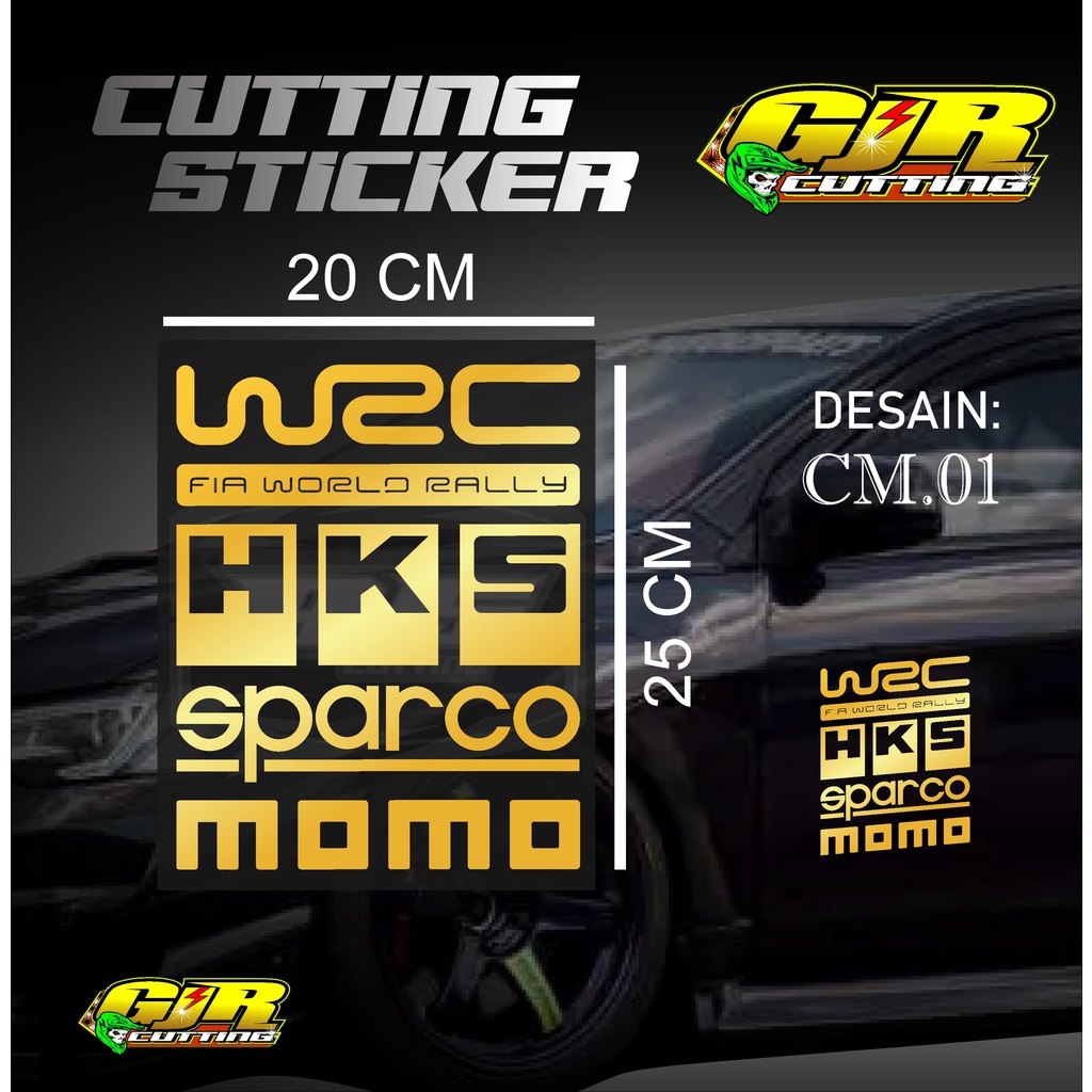 Jual GJR Cutting Sticker CM 01 - Stiker Cutting Sticker Mobil Lis Strip ...