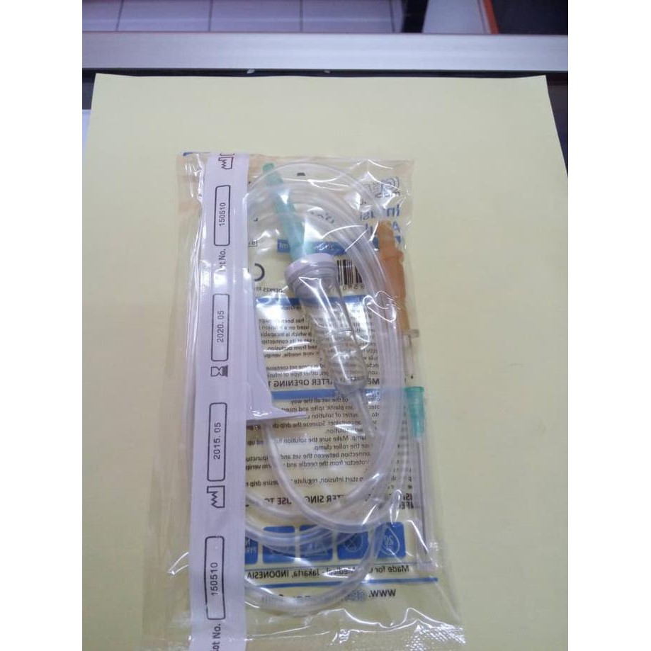 Jual SELANG INFUS / INFUSET / INFUSION SET GEA AVICO | Shopee Indonesia