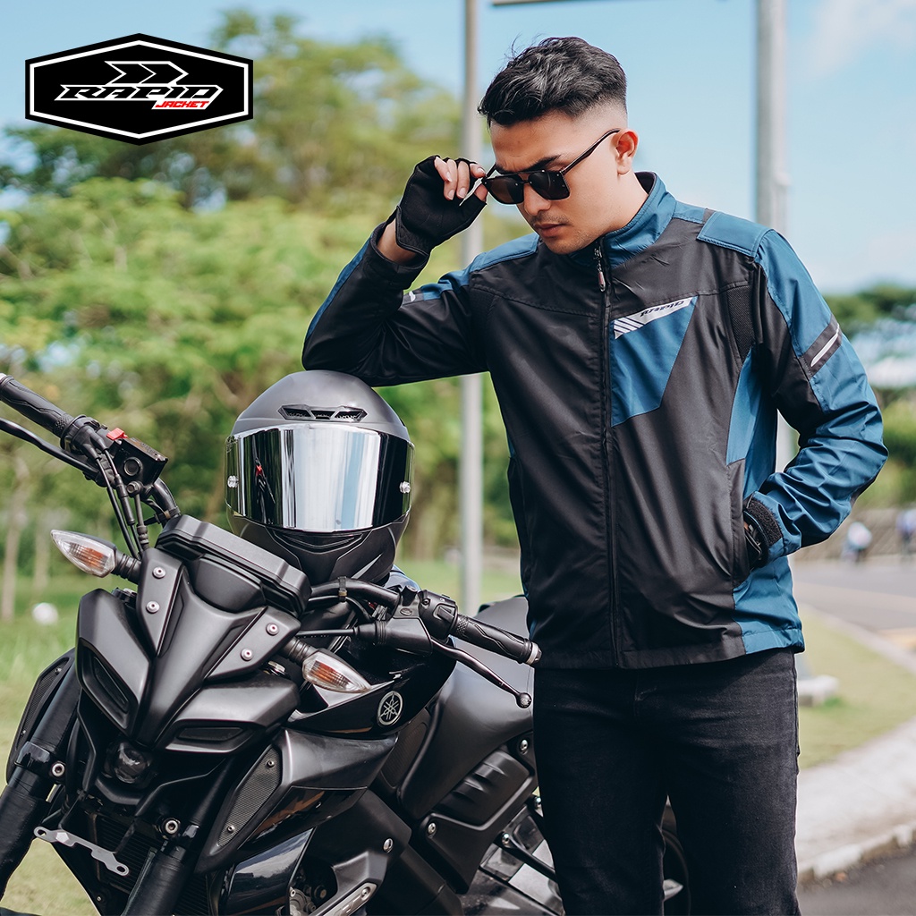 Jual Jaket motor riding RAPID RAPTOR pria parasit premium jacket ...