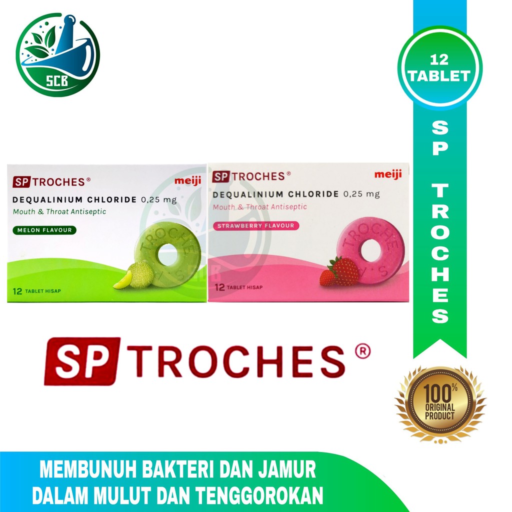 Jual Sp Troches Varian -Isi 12 Tablet | Shopee Indonesia