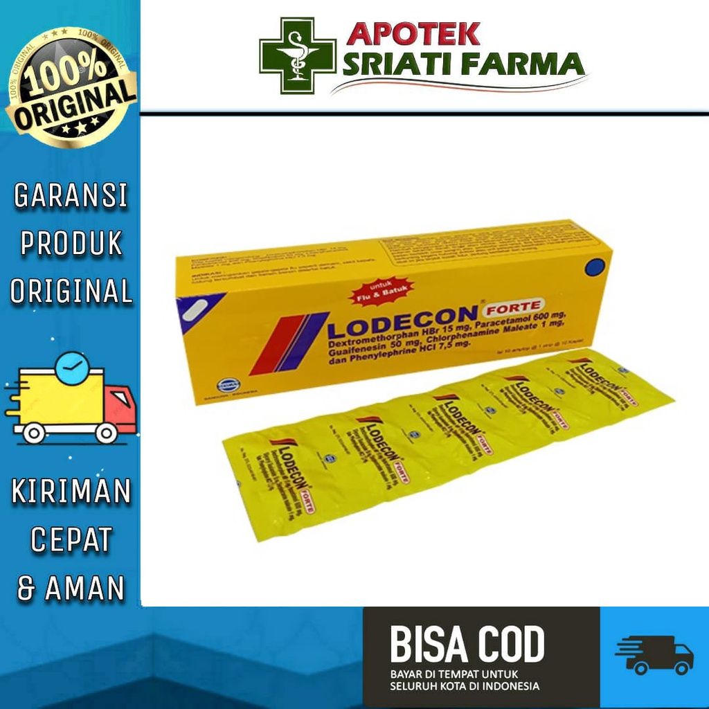 Jual Lodecon Forte - Obat Batuk Pilek 10 Tablet | Shopee Indonesia Jual Lodecon Forte - Obat Batuk Pilek 10 Tablet | Shopee Indonesia