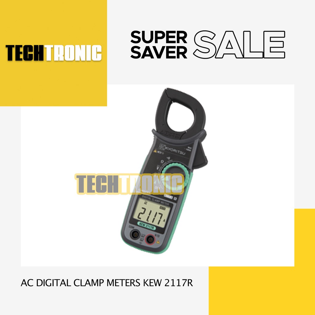 Jual Kyoritsu 2117R AC DIGITAL CLAMP METERS KEW 2117R - TECHTRONIC ...