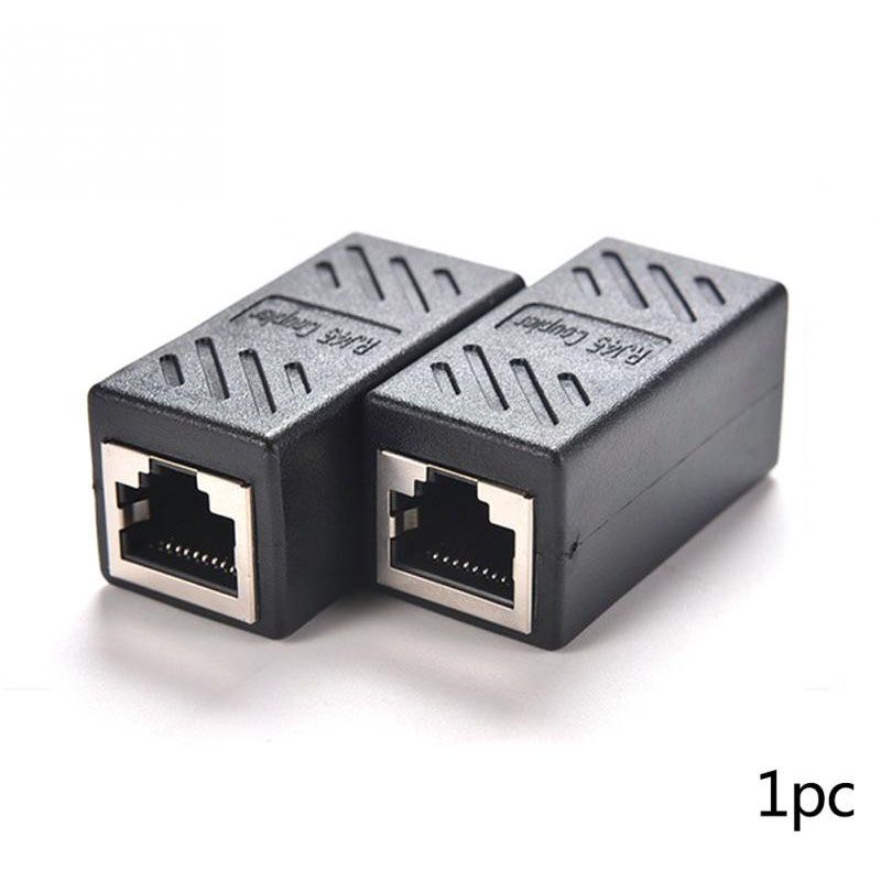 Jual RJ45 Female to Female Cat 6 Network LAN Extension Adapter ...