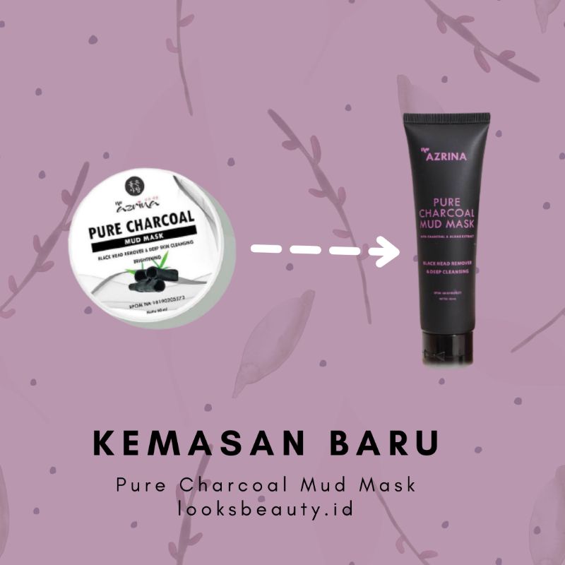 Jual Azrina Beauty Pure Charcoal Mud Mask Azrinabeauty Masker Wajah ...