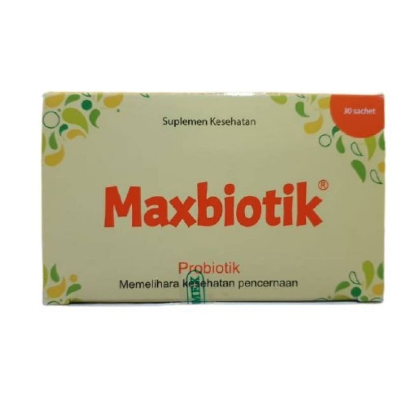 Jual MAXBIOTIK BOX ISI 30 SACHET PROBIOTIK | Shopee Indonesia