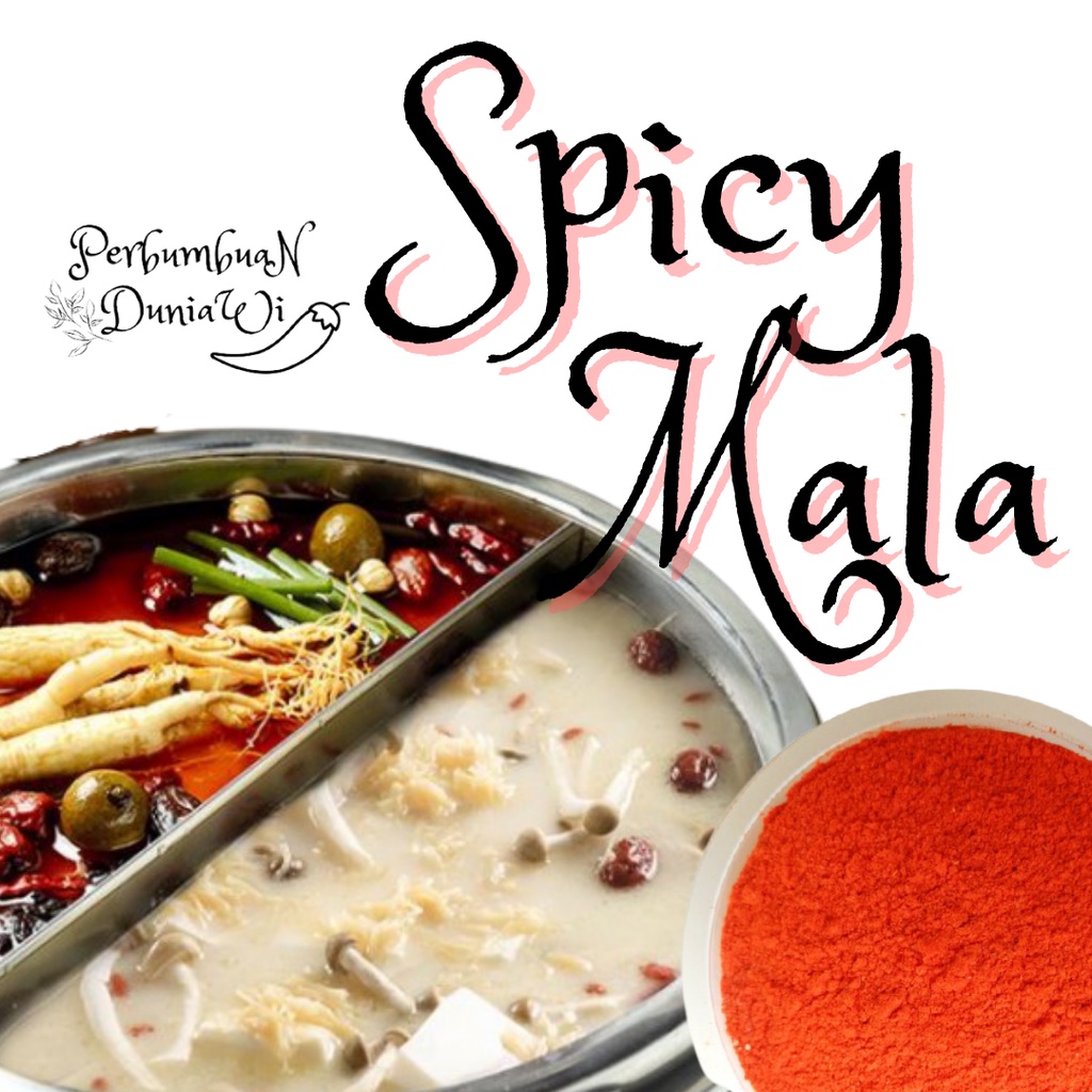 Jual Bumbu Perasa Mala Hotpot Bubuk Spicy Mala Seasoning Powder 100gr ...