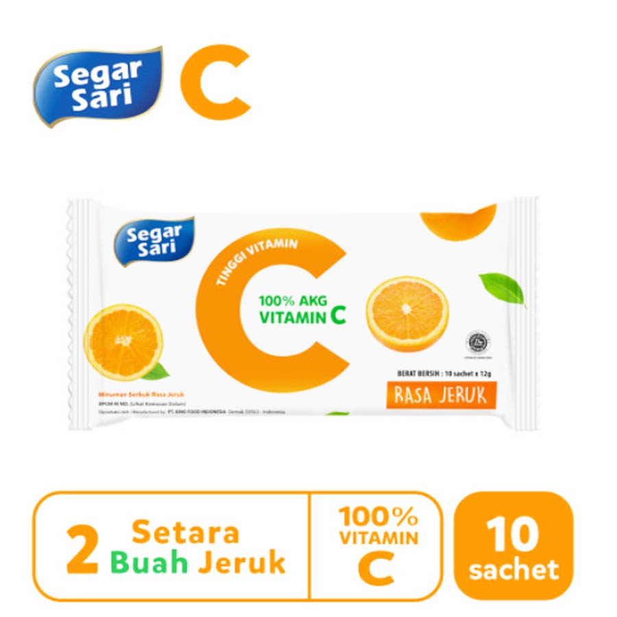 Jual Segar Sari Jeruk isi 10 Sachet 12 Gram | Shopee Indonesia