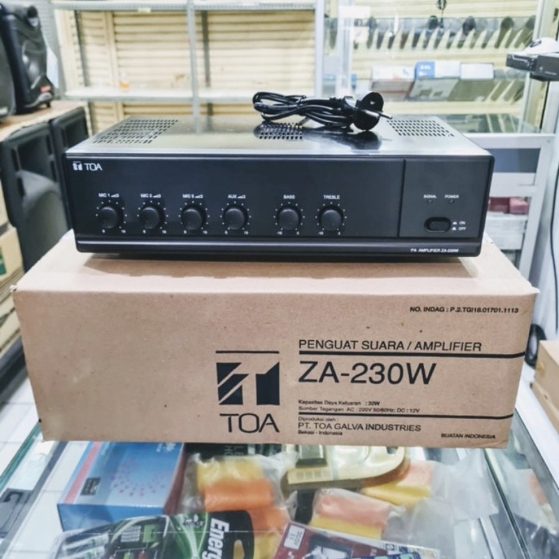 Jual Ampli TOA ZA-230W (30 w) | Shopee Indonesia