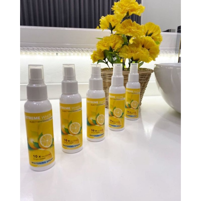 Jual INJECT SPRAY EXTREME WHITE (BESAR 70ML) | Shopee Indonesia