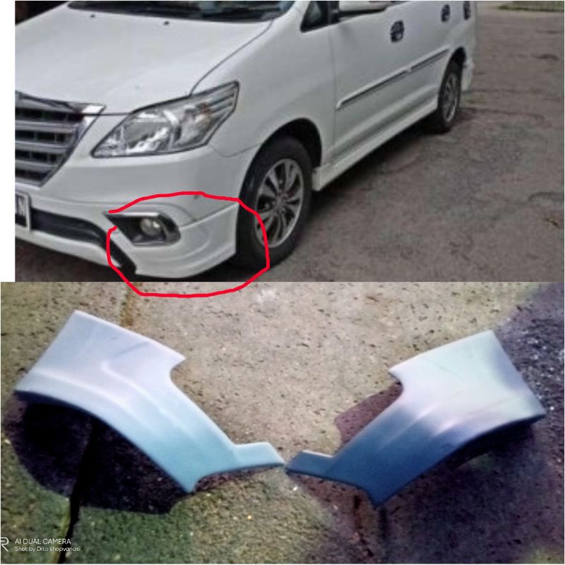 Jual bodykit innova luxury 2014/15 | Shopee Indonesia