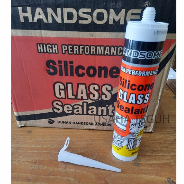Jual Lem Botol Lem Kaca Botol Lem Sealant Botol Handsome 300ml Black ...