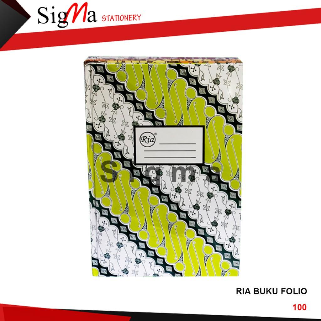 Jual Buku Folio 100 lembar RIA / Buku Akuntansi (Pcs) | Shopee Indonesia