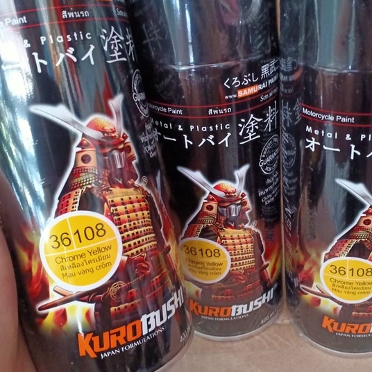 Jual Pilok Pilox Samurai Paint Kurobushi 400ml (Black, Clear, Red, Blue ...