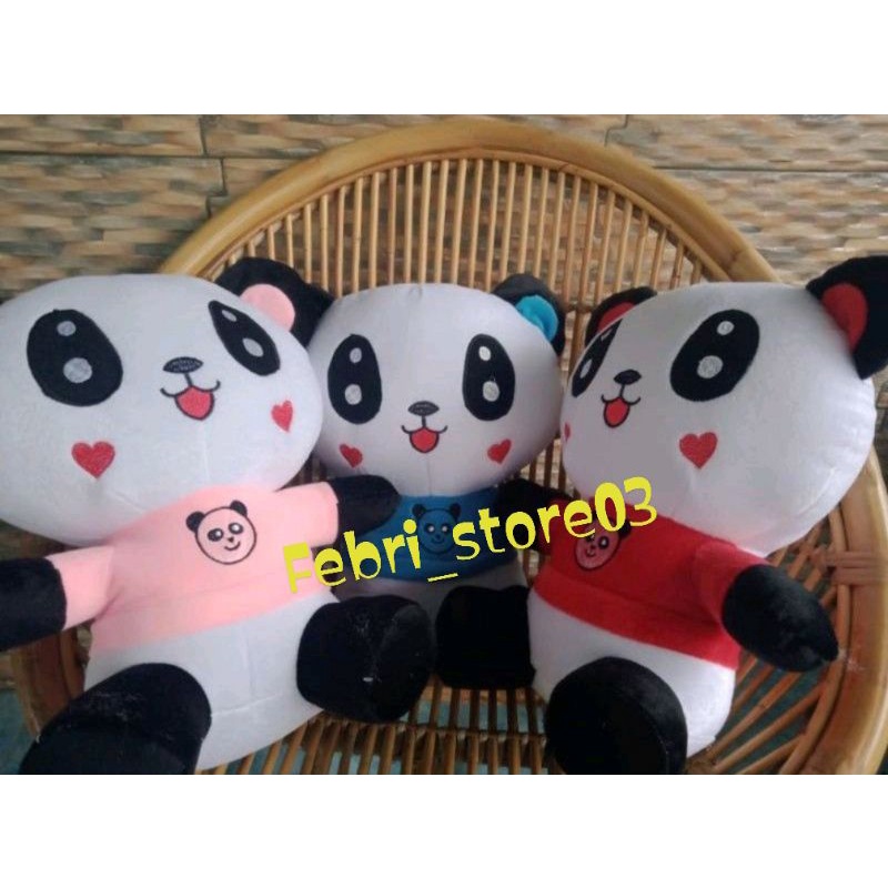 Jual BONEKA PANDA PAKAI BAJU COMEL | Shopee Indonesia