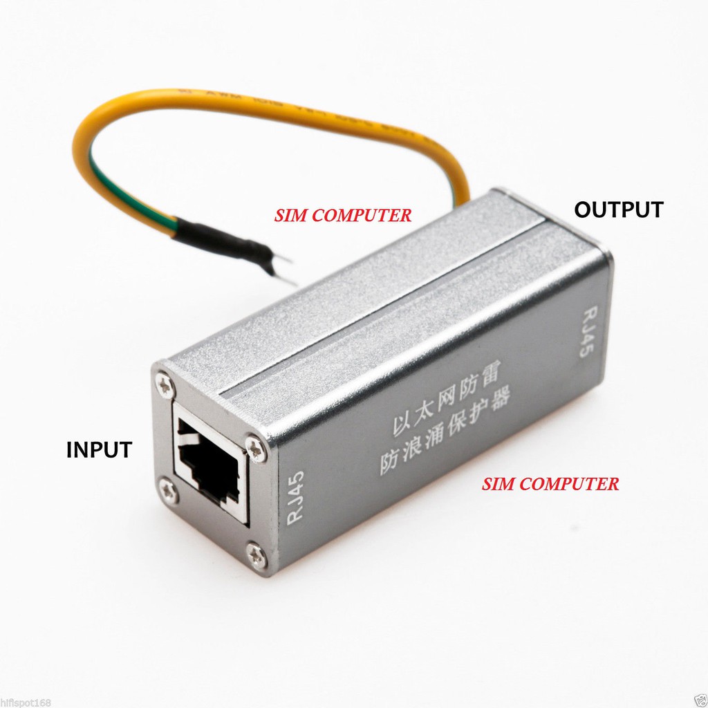 Jual RJ-45 Surge Protector Lightning Arrester 1 | Shopee Indonesia