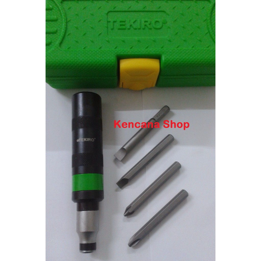 Jual Obeng getok tekiro set 5pcs box plastik obeng ketok tekiro obeng ...