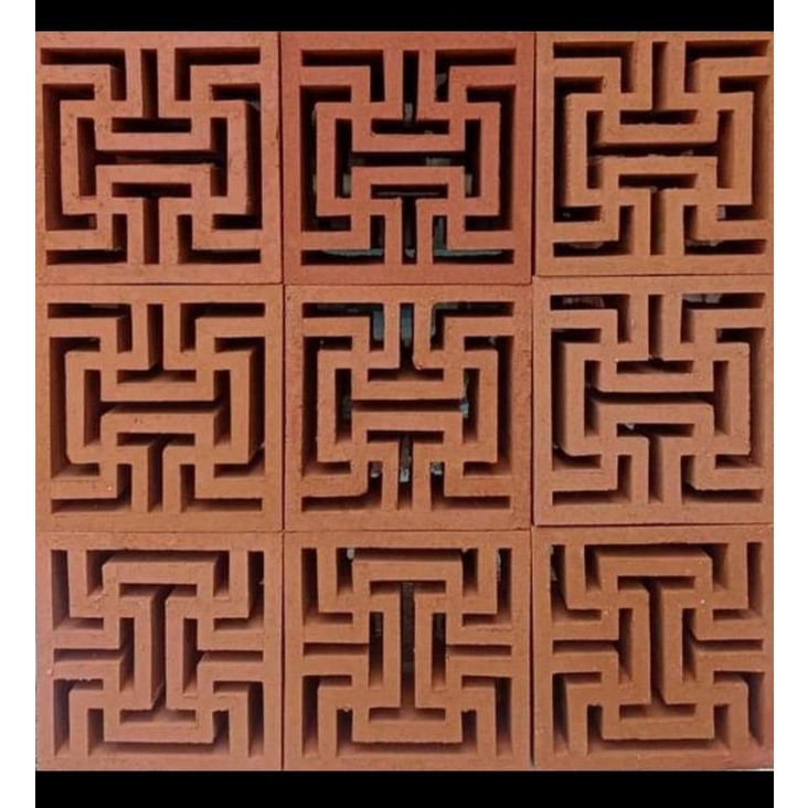 Jual Roster/Loster Beton Minimalis Ventilasi Udara Motif Labirin ...