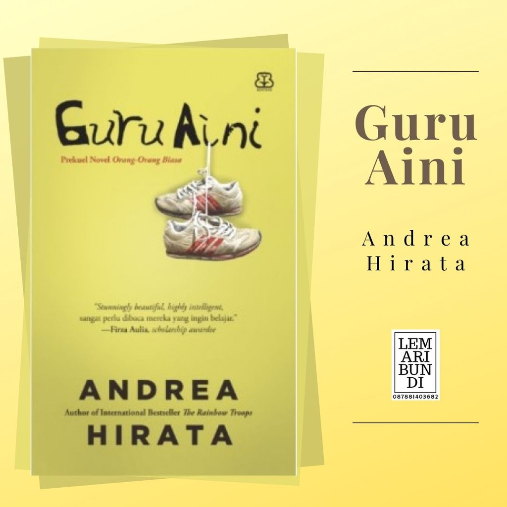 Jual Novel - Guru Aini - Andrea Hirata | Shopee Indonesia
