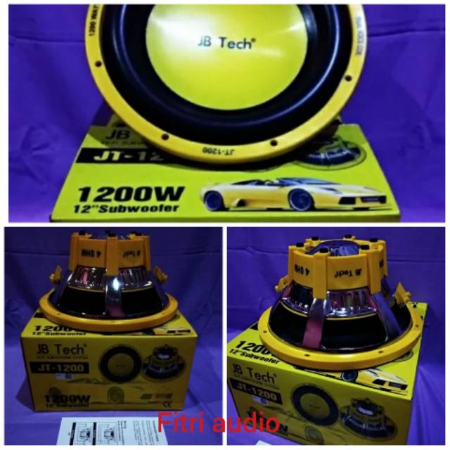 Jual Subwoofer 12inch Jbtech 1200 murah dan bagus | Shopee Indonesia