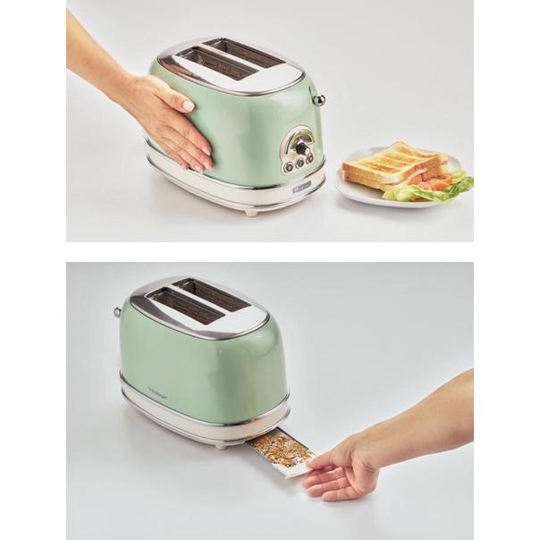 Jual Ariete Vintage Toaster 2 Slice Bread - Made in Italy | Shopee ...