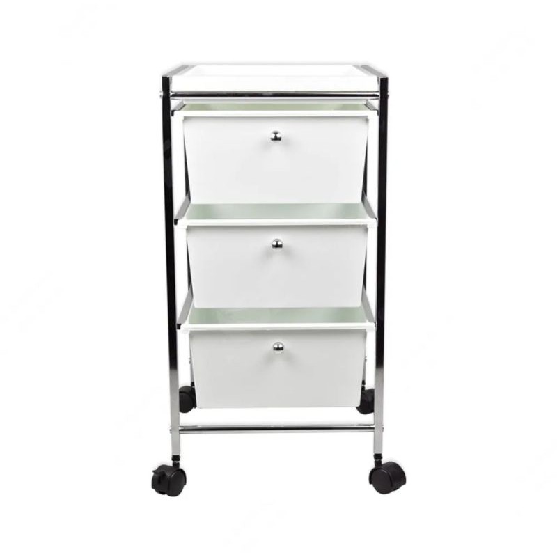 Jual krishome rak troli salon 3 laci penyimpanan pakai roda A8350 ...