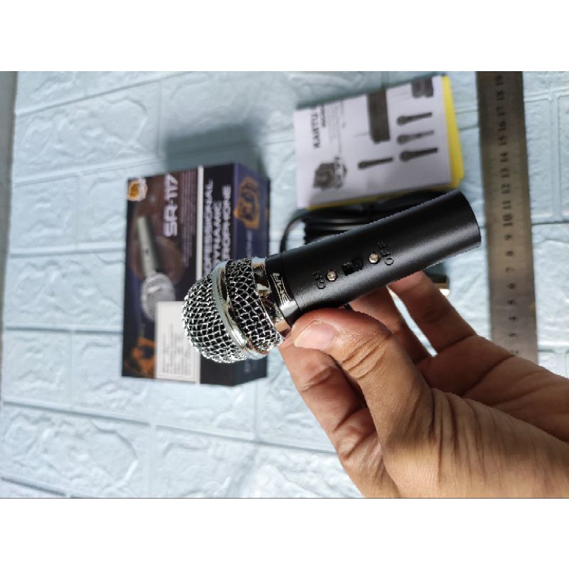 Jual Microphone Mic Dynamic Mini BMA SR117 SR-117 SR 117 Original Professional Dynamic ...