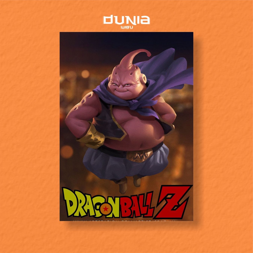 Jual Poster Majin Buu Dragon Ball - GAMBAR HD - UKURAN A3+/A4 - BAHAN ...