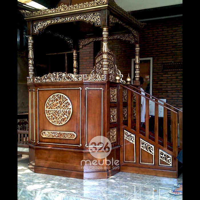 Jual Mimbar Masjid Kubah Jati Mebel Jepara - Mimbar Masjid Pintu Kanan ... Jual Mimbar Masjid Kubah Jati Mebel Jepara - Mimbar Masjid Pintu Kanan ...