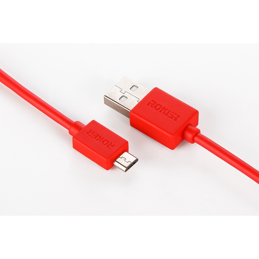 Jual KABEL DATA / CHARGER ROKER CLASSIC TYPE C (NO PACK) | Shopee Indonesia