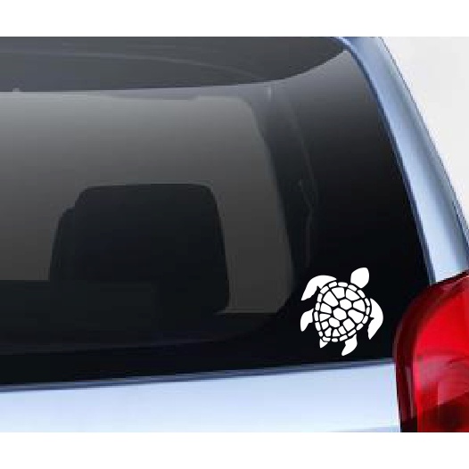 Jual Stiker Tirtle Sendirian Sriker kaca Mobil Penyu Menyendiri New ...