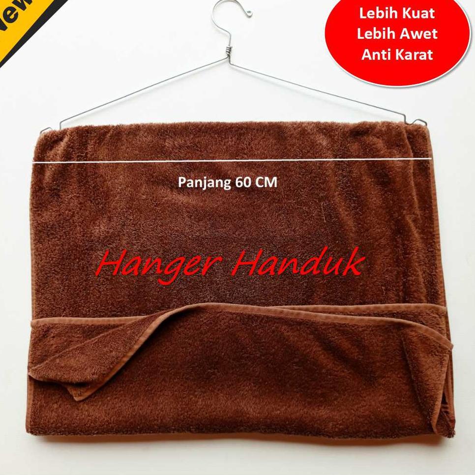 Jual PCY Hanger Handuk Super Jumbo 60cm Kawat Besi ™ (Kirim Sekarang ...