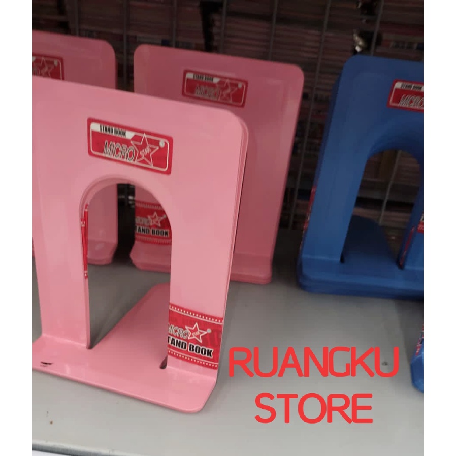 Jual Stand Book/Standar Buku/Pembatas/Book End Besi | Shopee Indonesia