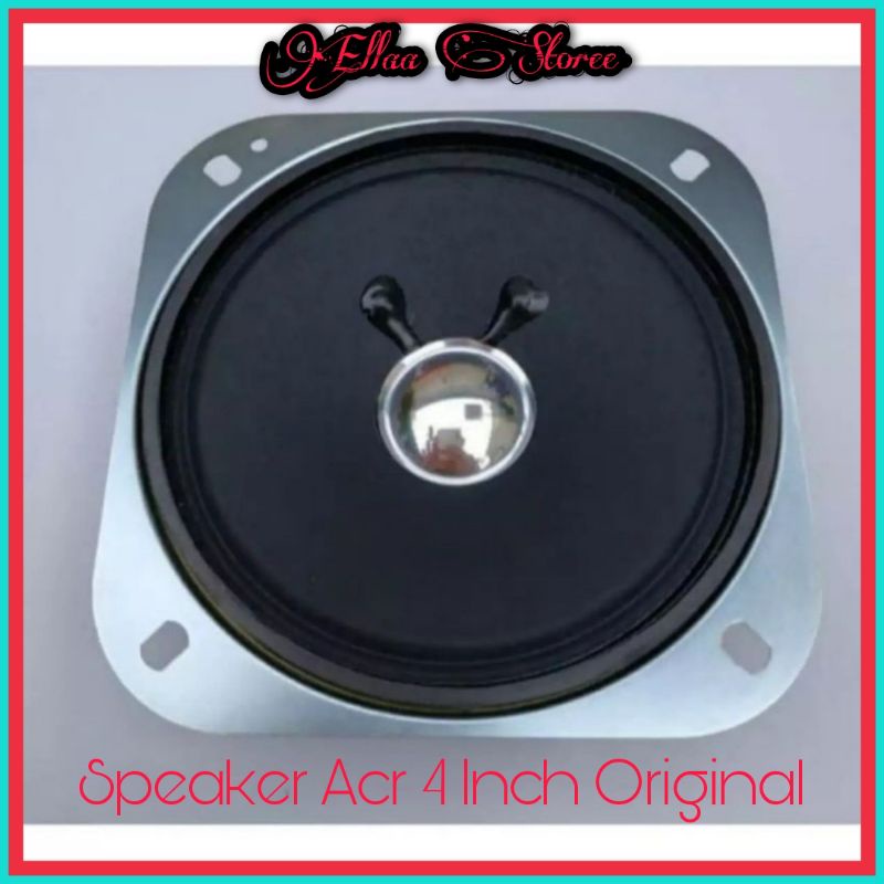 Jual Speaker ACR 4 Inch Full Range Hitam KSV 20Watt Speaker Audio ...