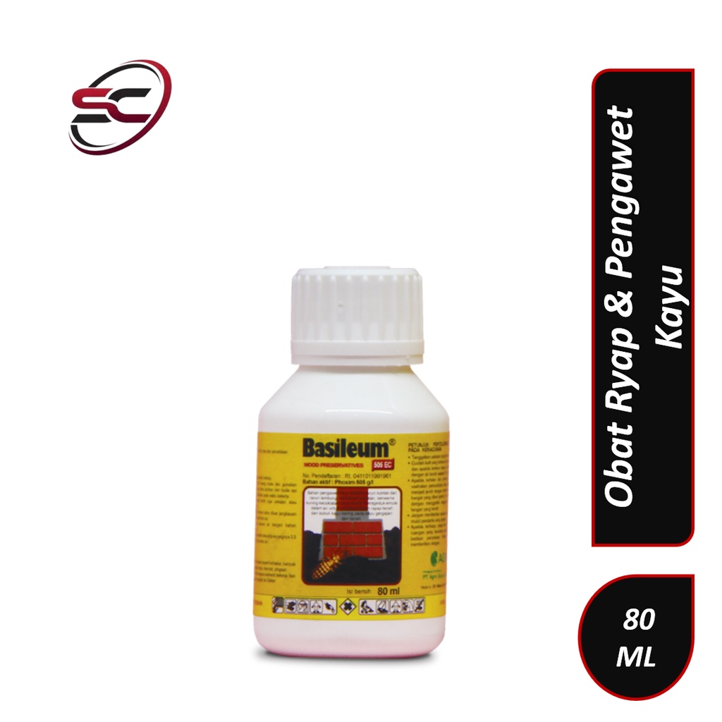 Jual BASILEUM 505 EC 80 ML- Obat anti Rayap dan Pengawet Kayu Ampuh ...
