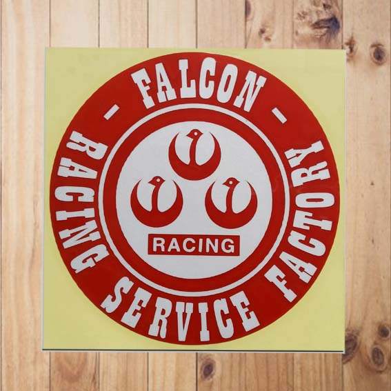 Jual Sticker Watanabe Falcon Racing Service Factory | Shopee Indonesia