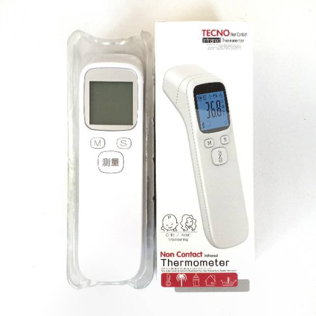 Jual Tecno Infrared Laser Non Contact Thermometer Termometer Suhu ...