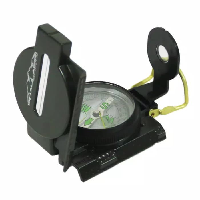 Jual Kompas Lensatic Metal Case Compas Outdoor Trekking Bidik ...