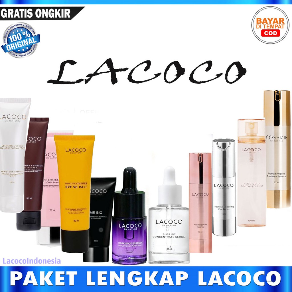 Jual PAKET LACOCO | Shopee Indonesia