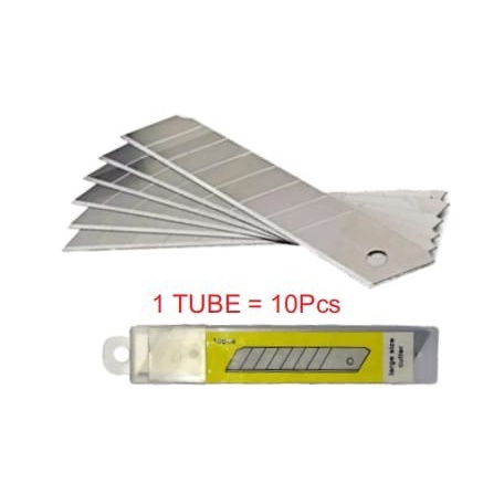 Jual Cutter ISI CUTTER PUTIH BESAR ISI @10 PCS / ISI CUTTER PUTIH ...