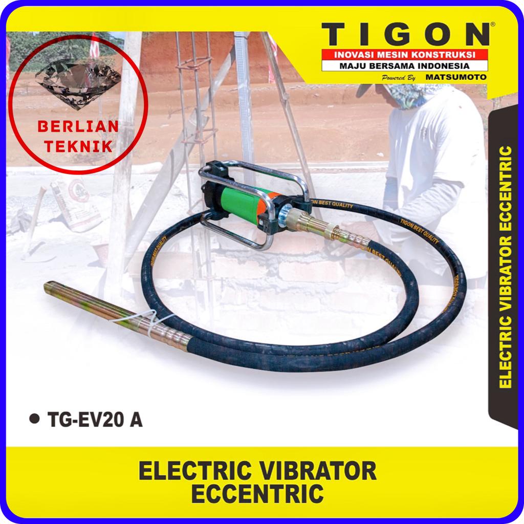Jual Electric Vibrator Tigon TG-EV 20 A | 2 HP 1 Phase Eccentric Type | Shopee Indonesia