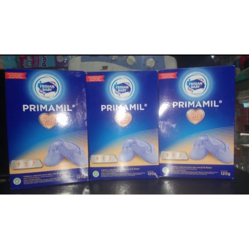 Jual PRIMAMIL tahap 2 840 gram ( 7 Box X 120 gram ) | Shopee Indonesia