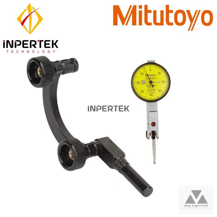 Jual Paket 1 set Dial Mitutoyo dan Centering Holder Dial Centering Dial ...
