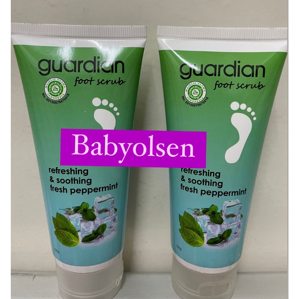Jual GUARDIAN FOOT SCRUB PAPERMINT 100GRM | Shopee Indonesia