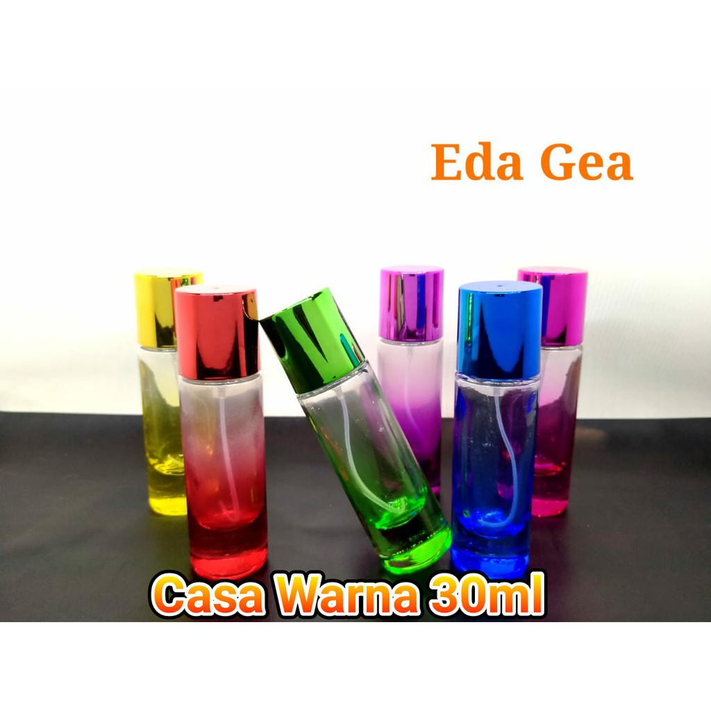 Jual BOTOL CASA WARNA 30ML - BOTOL PARFUM SPRAY - PERLUSIN | Shopee ...