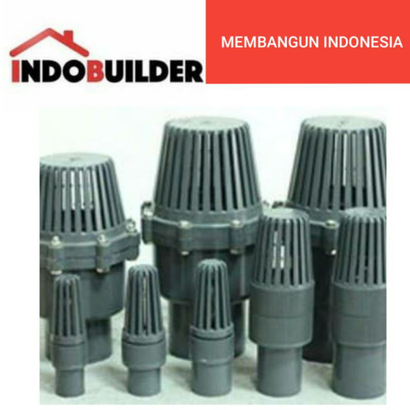 Jual FOOT KLEP VALVE PVC 3 INCH / TUSEN KLEP PVC | Shopee Indonesia