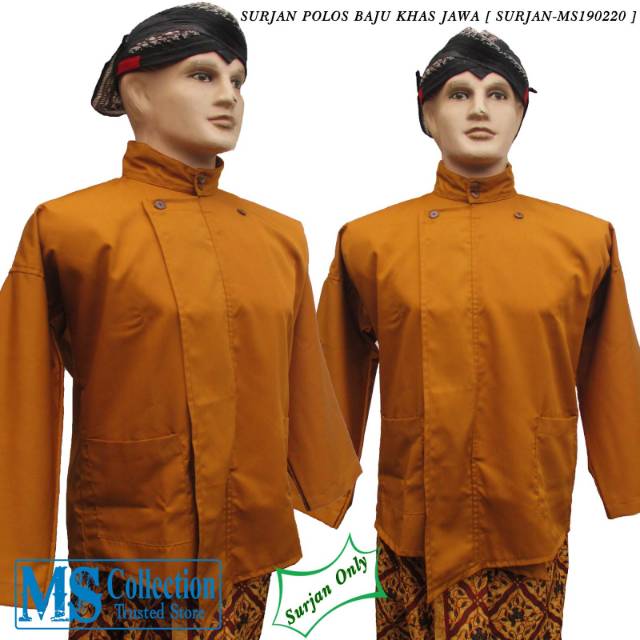 Jual SURJAN POLOS BAJU KHAS JAWA | Shopee Indonesia