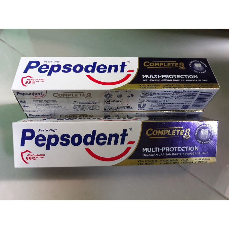 Jual PROMO PEPSODENT COMPLETE 8 ACTION 150 G | Shopee Indonesia