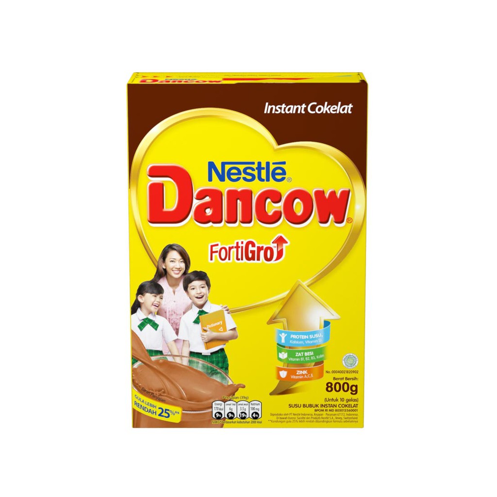 Jual Dancow Fortigro Coklat 800g | Shopee Indonesia