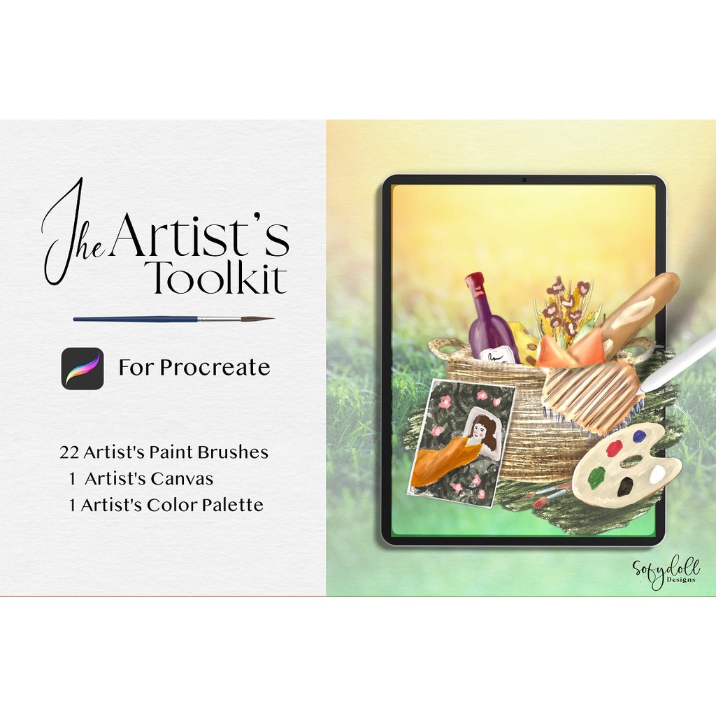 Jual Procreate Brush - The Artist's Toolkit for Procreate | Shopee ...